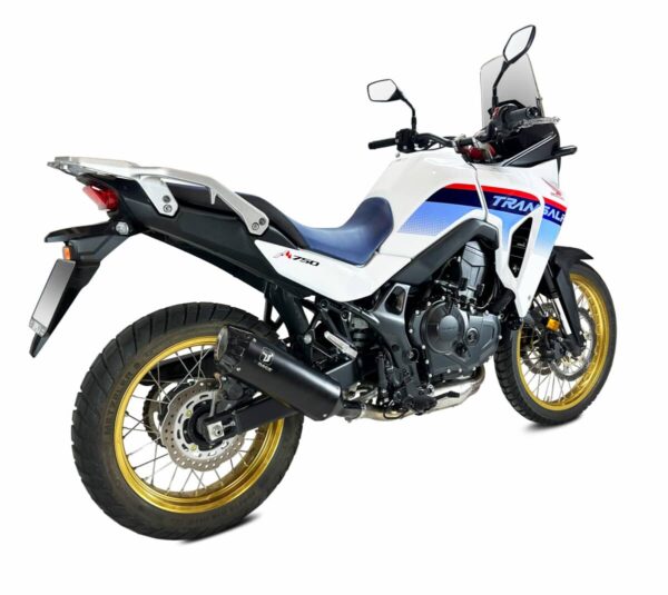 HONDA XL 750 TRANSALP VÝFUK IXRACE DESERT BLACK - Tuning Motocyklov